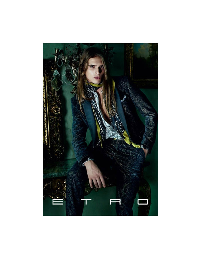 Andres Risso & Bruce Machado by Mario Testino for Etro Fall 2011 Campaign