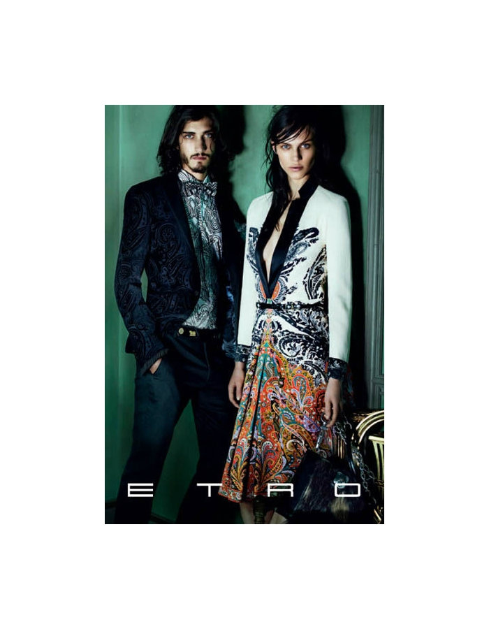 Andres Risso & Bruce Machado by Mario Testino for Etro Fall 2011 Campaign
