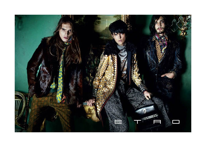 Andres Risso & Bruce Machado by Mario Testino for Etro Fall 2011 Campaign