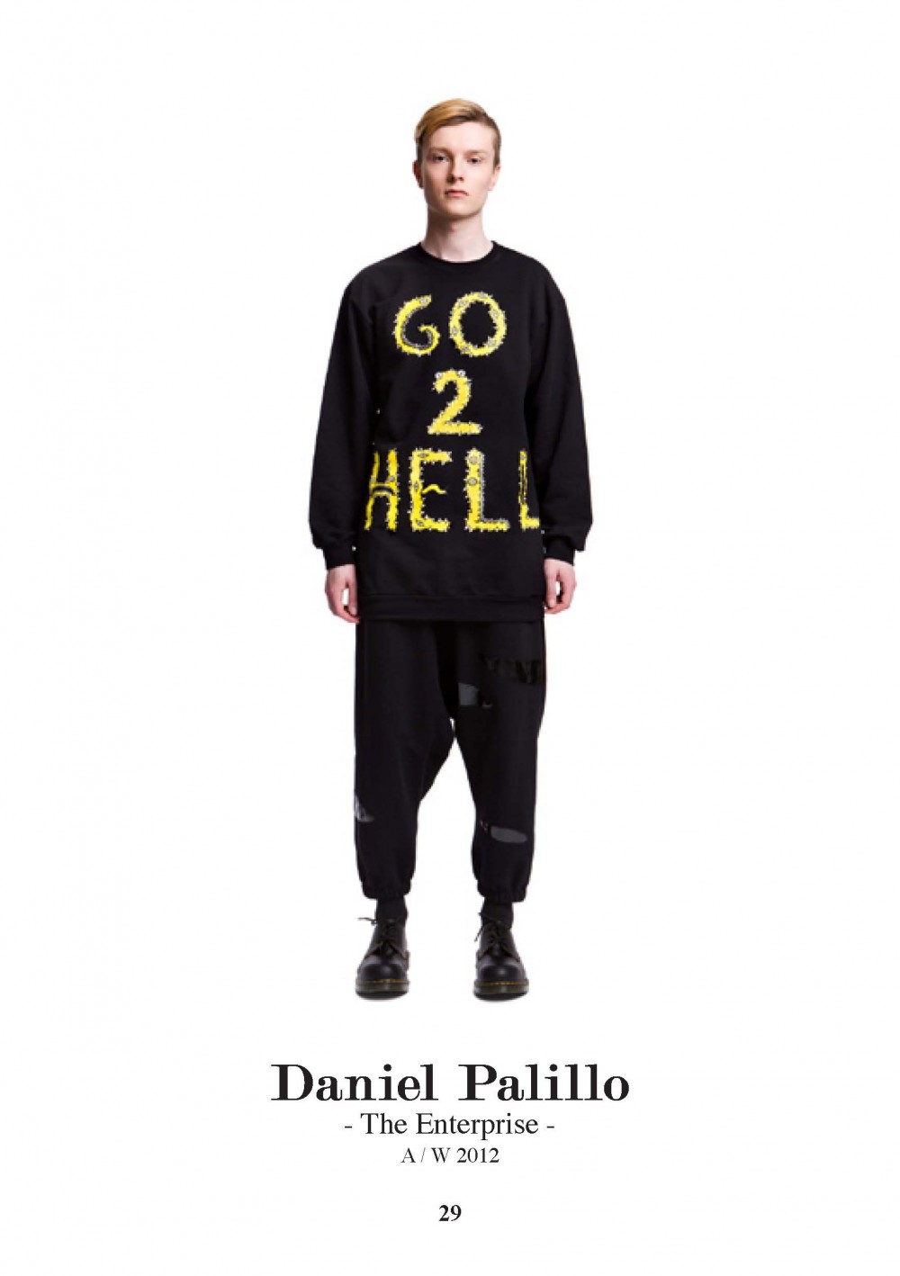 Daniel Palillo Fall/Winter 2012 – The Fashionisto