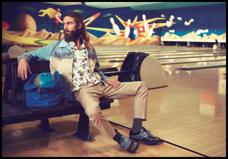 Anders Lindstrom by Adriano Russo for Viktor Magazine