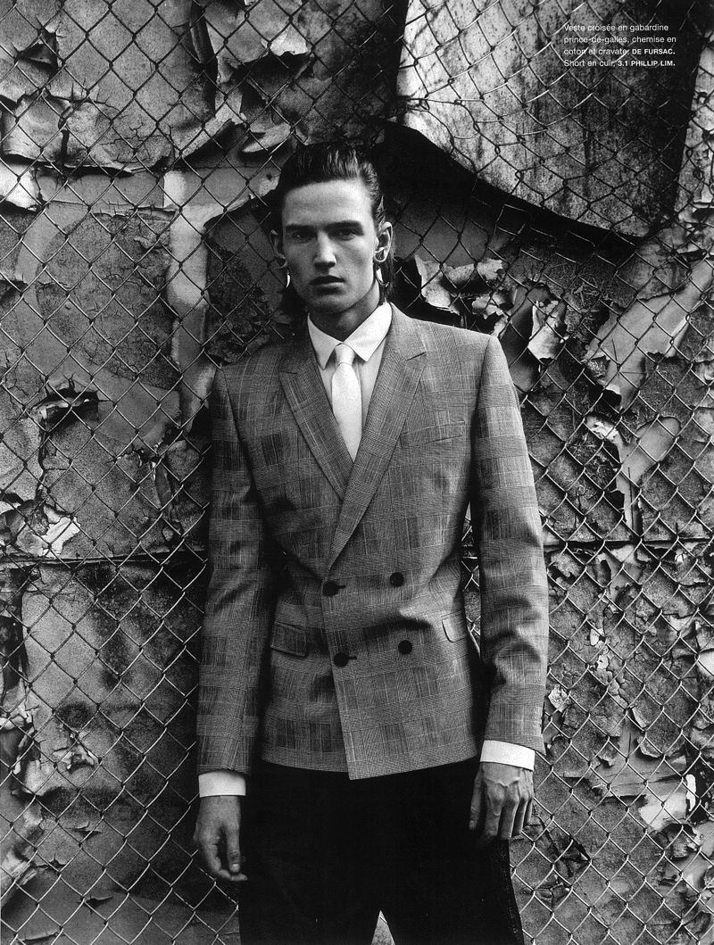 Jules Hamilton by Sebastian Kim for Numéro Homme