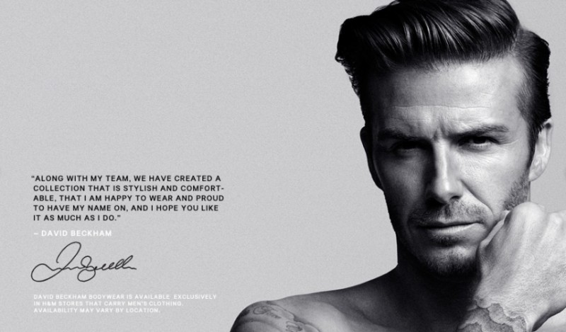 David Beckham Models his Line for a ‘Bodywear’ Update for H&M – The ...
