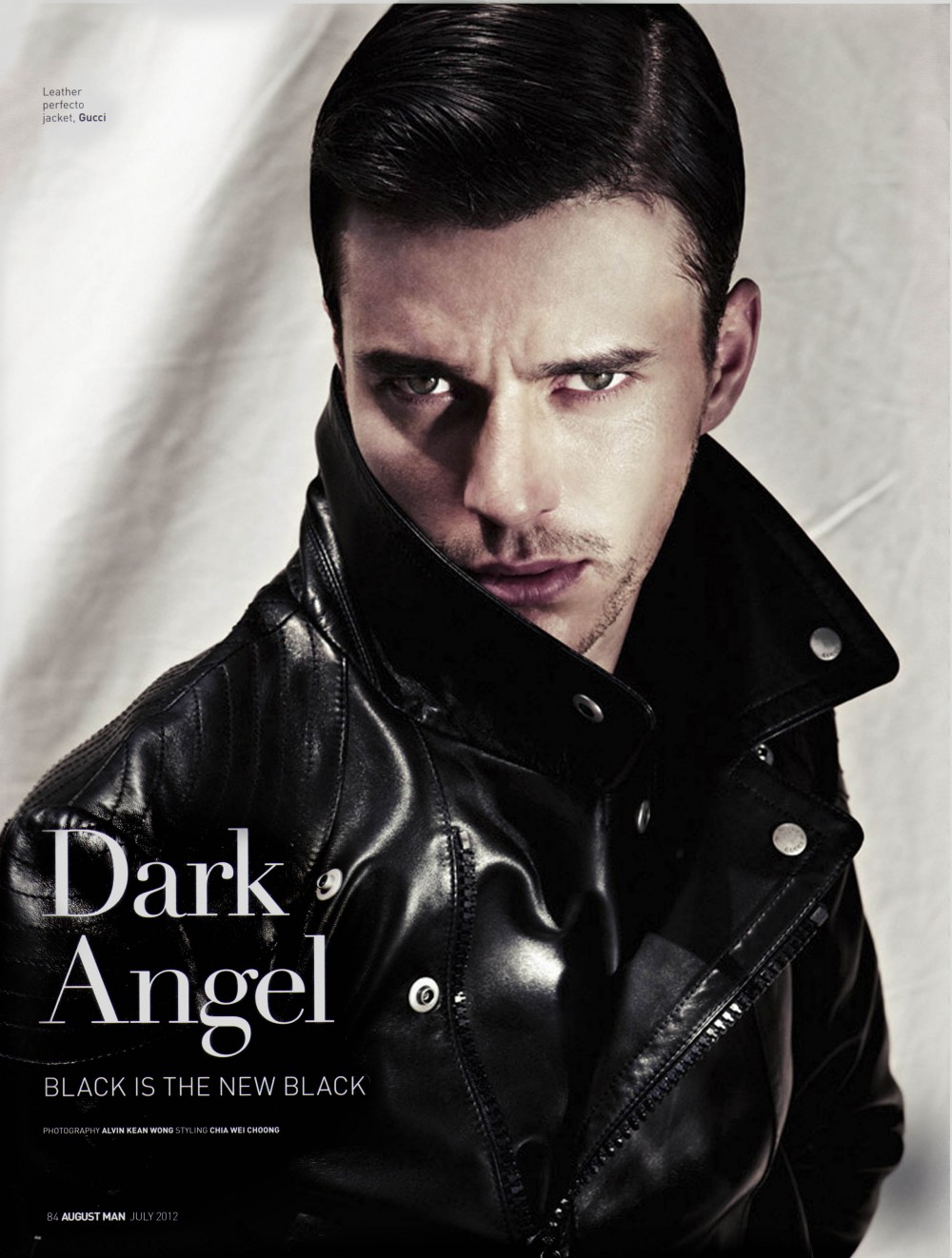 Bruno G is a 'Dark Angel' for August Man – The Fashionisto