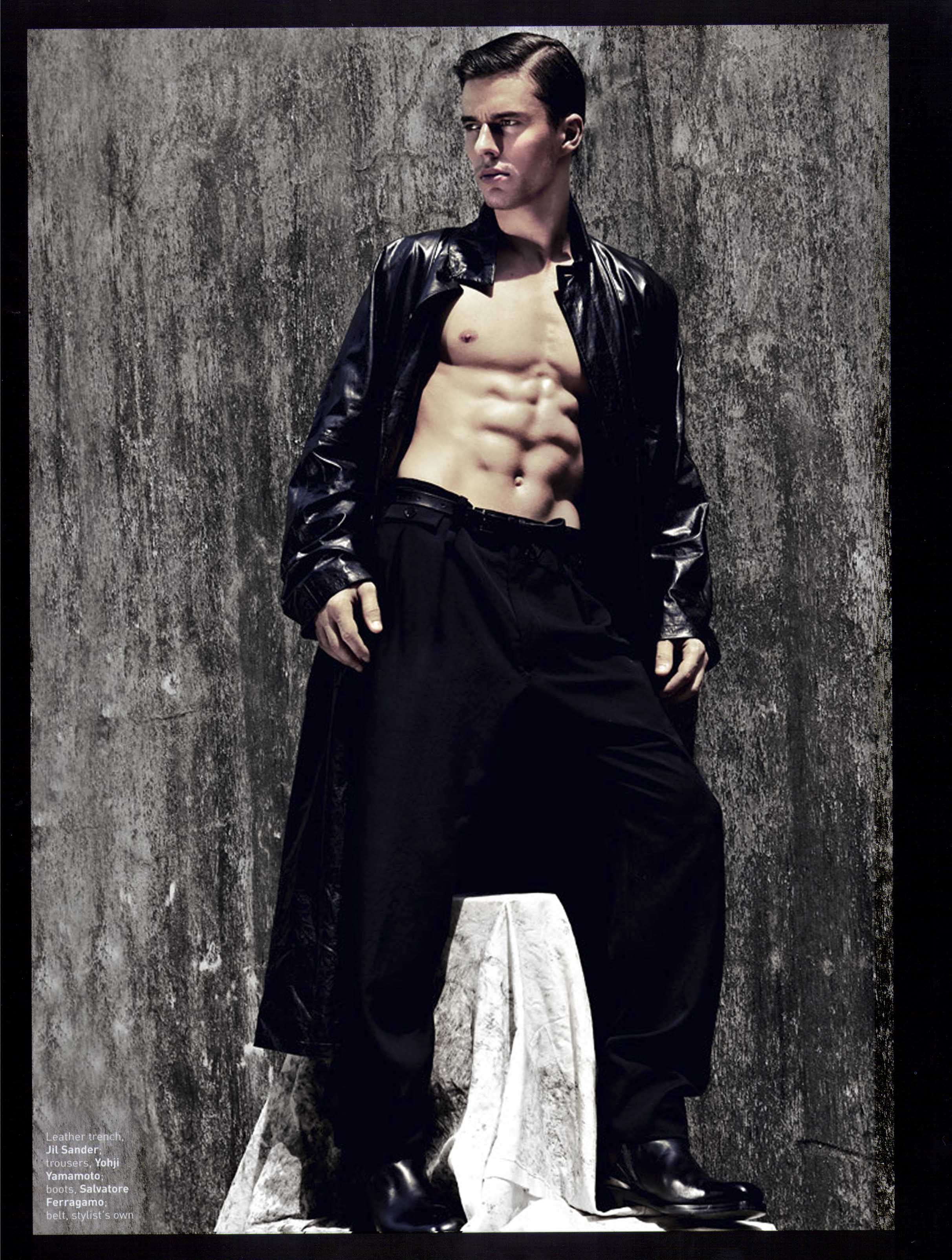 Bruno G is a ‘Dark Angel’ for August Man – The Fashionisto