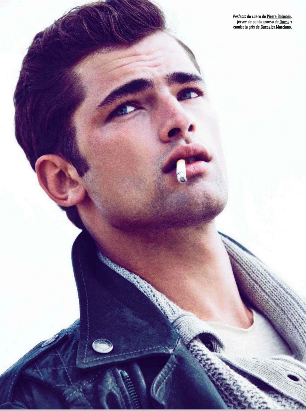 Sean O'Pry Hits an Abandoned Beach for GQ España – The Fashionisto