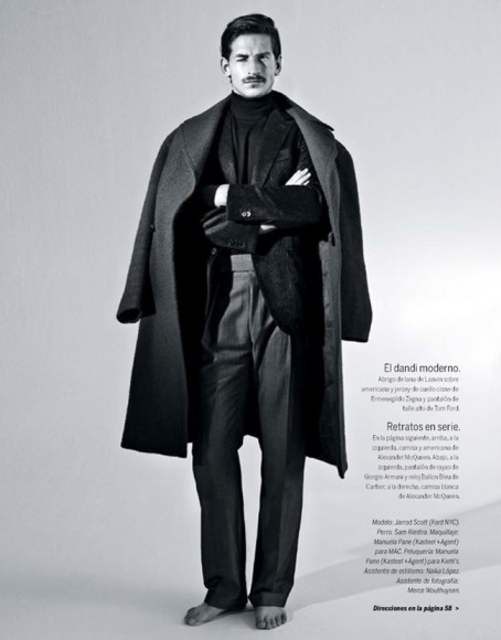 Jarrod Scott Dons Classic Styles for El Pais Semanal – The Fashionisto