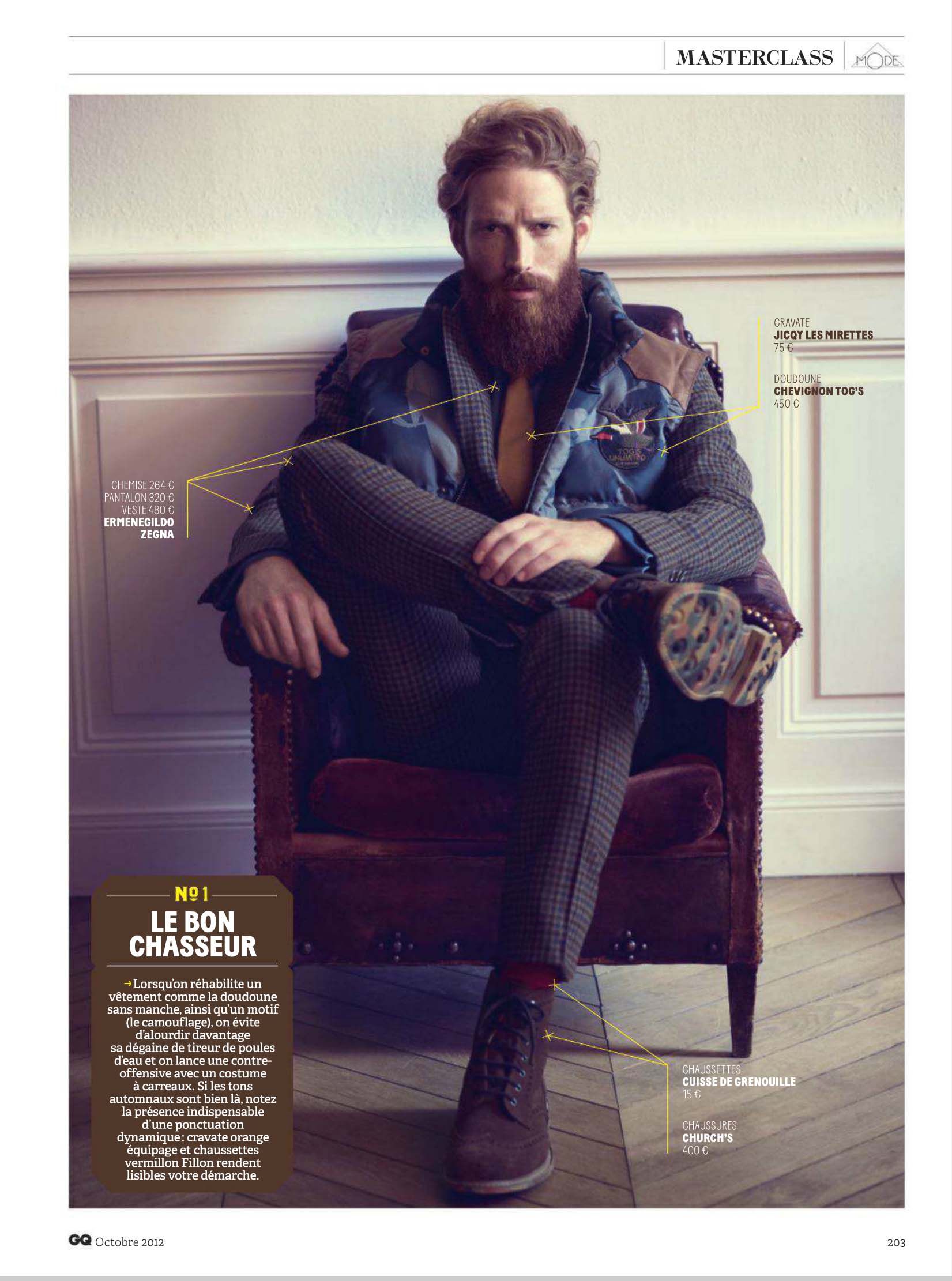 Johnny Harrington is in a Rustic Mood for French GQ – The Fashionisto