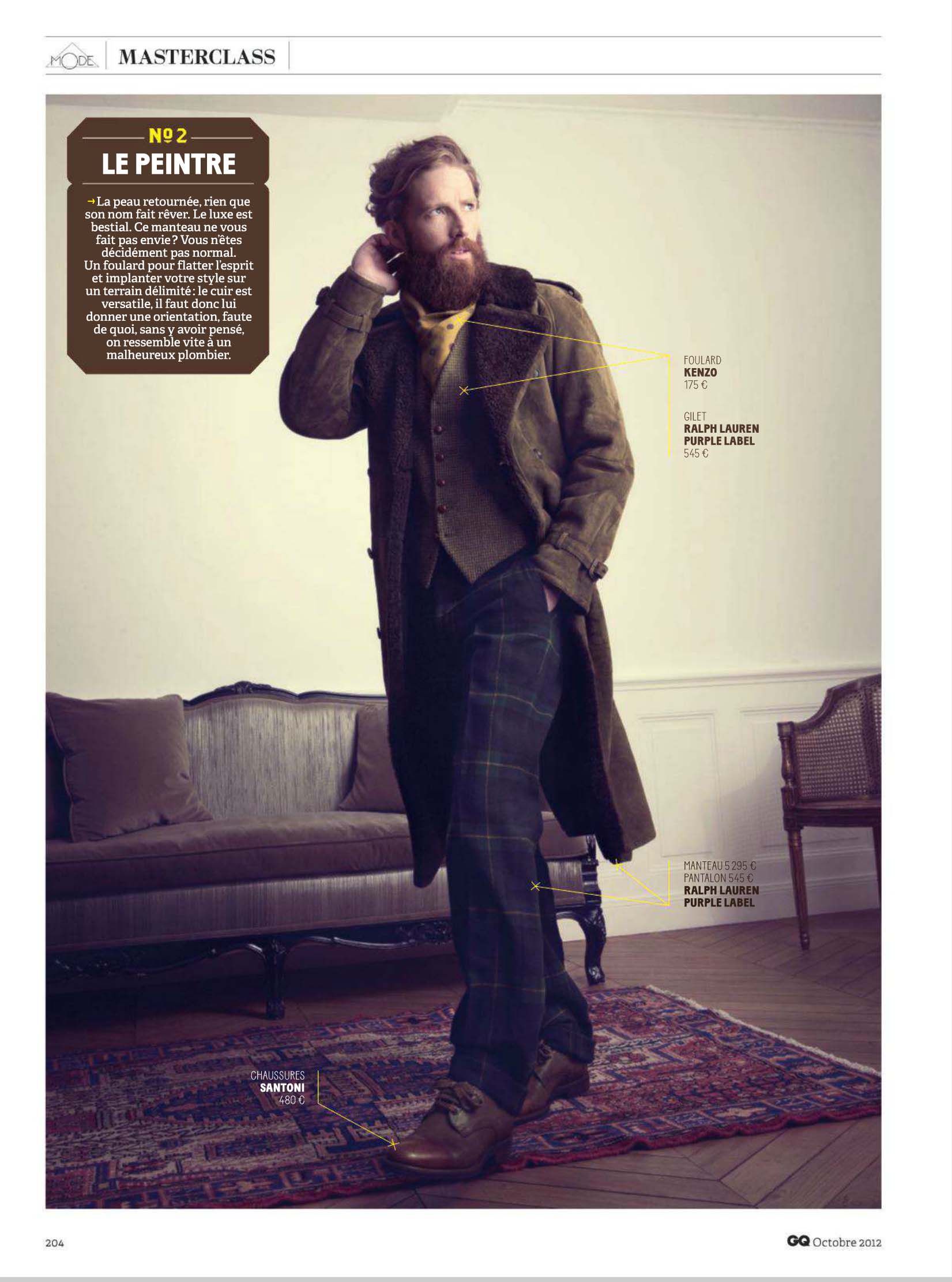 Johnny Harrington is in a Rustic Mood for French GQ – The Fashionisto