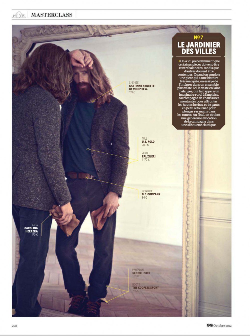 Johnny Harrington is in a Rustic Mood for French GQ – The Fashionisto