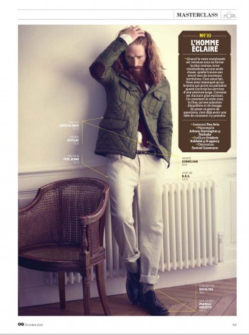 Johnny Harrington is in a Rustic Mood for French GQ – The Fashionisto