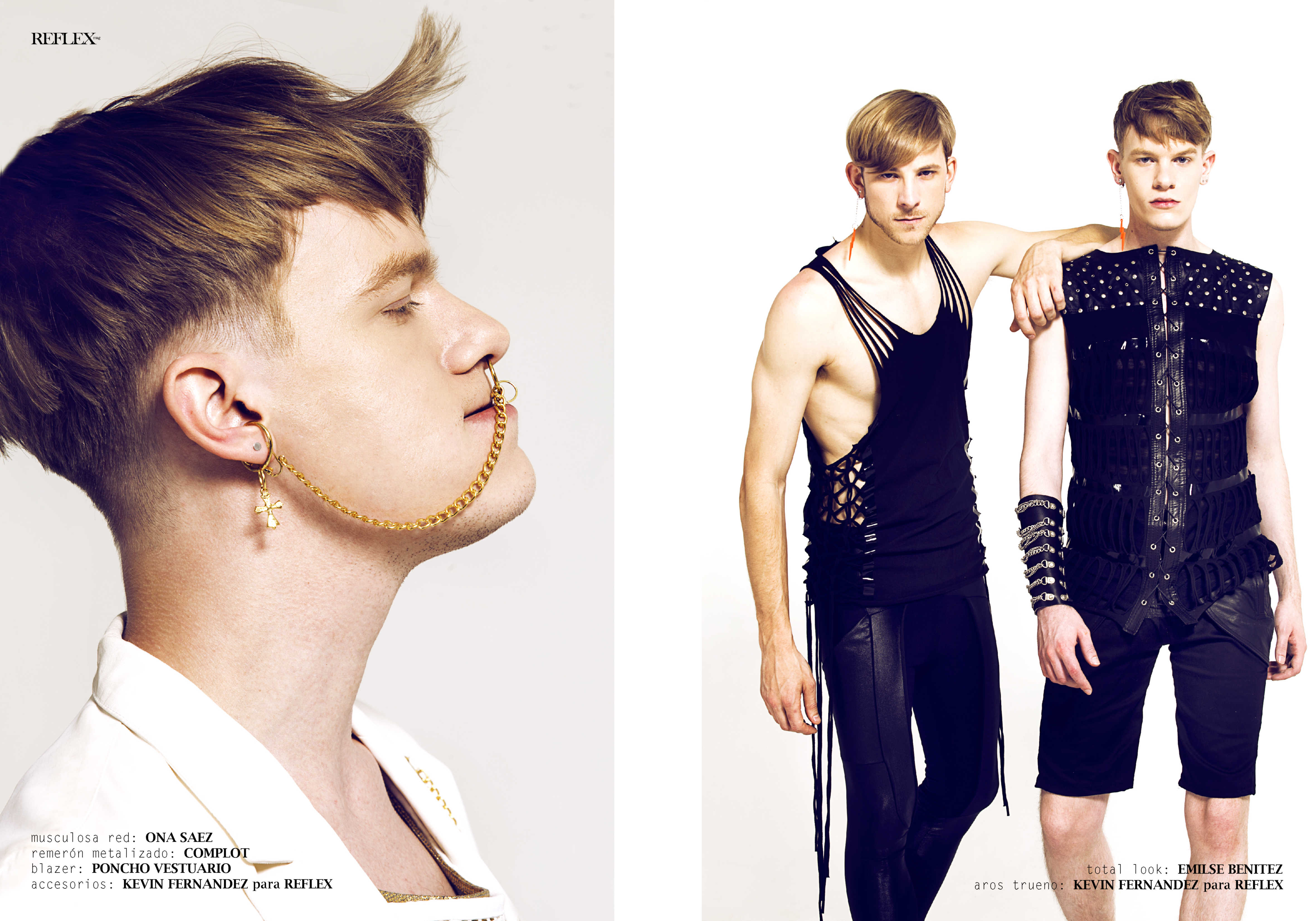 Alex Nestor & Germán Cover Reflex in Summer Hot Fashions – The Fashionisto