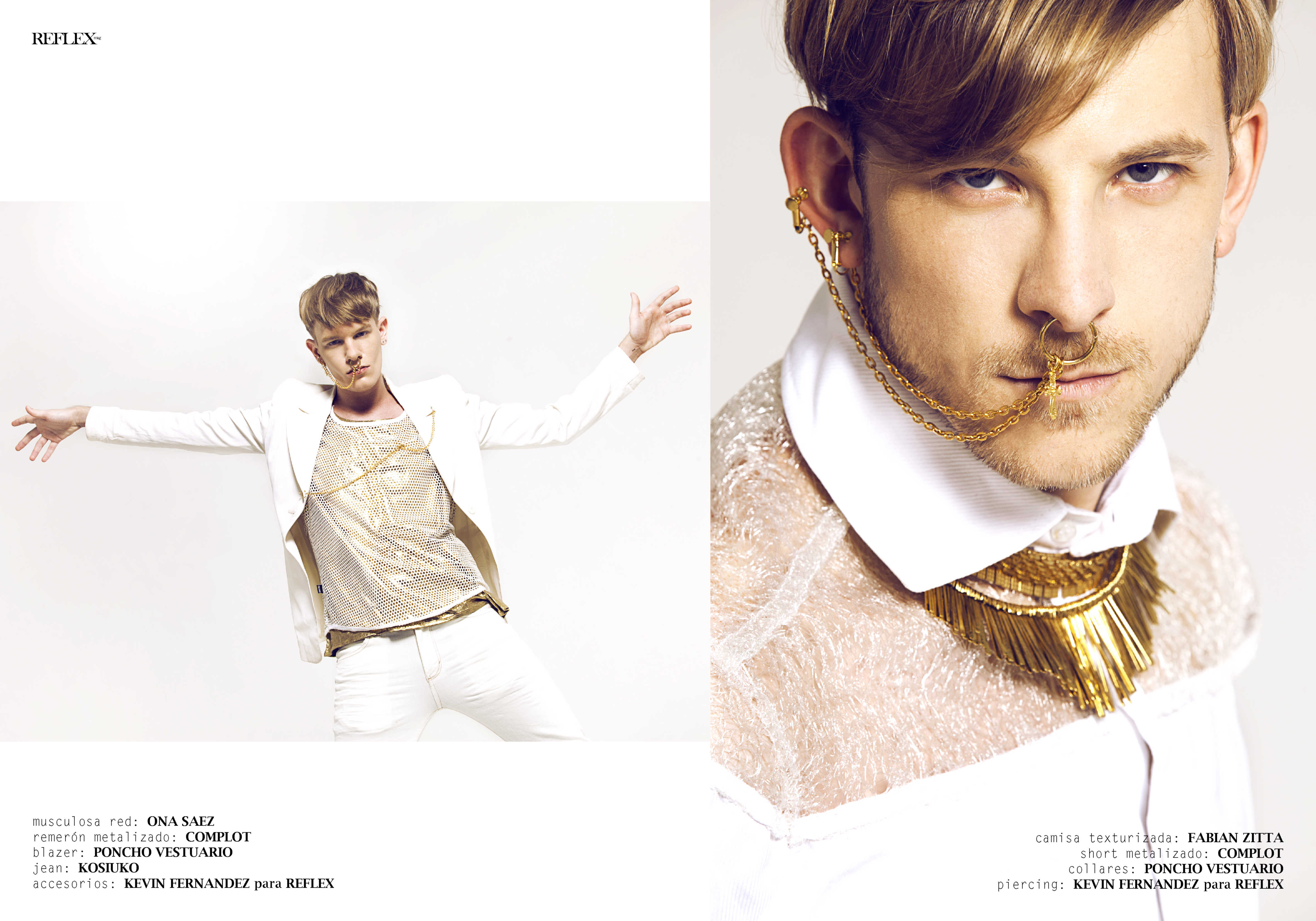 Alex Nestor & Germán Cover Reflex in Summer Hot Fashions – The Fashionisto