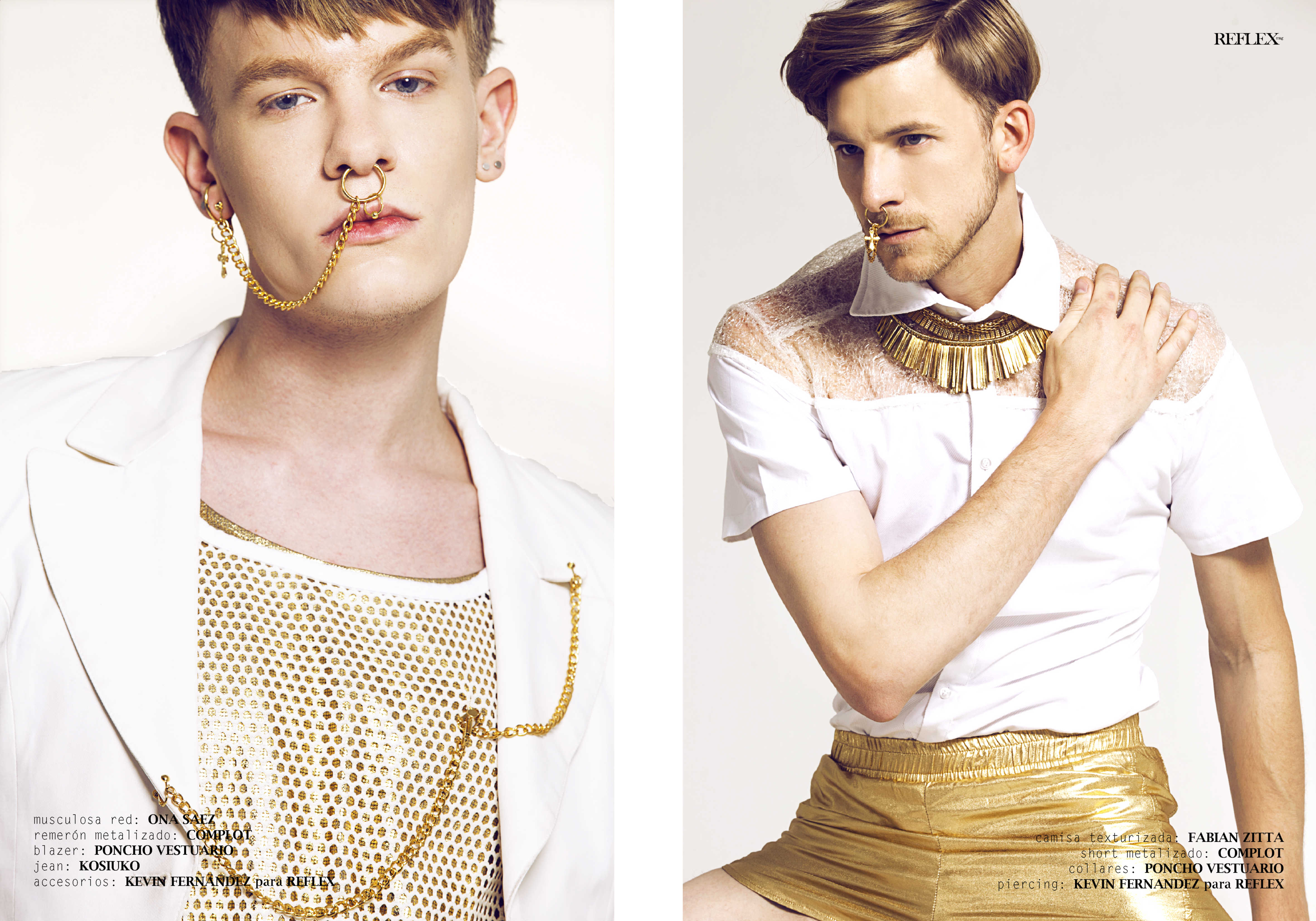 Alex Nestor & Germán Cover Reflex in Summer Hot Fashions | The Fashionisto