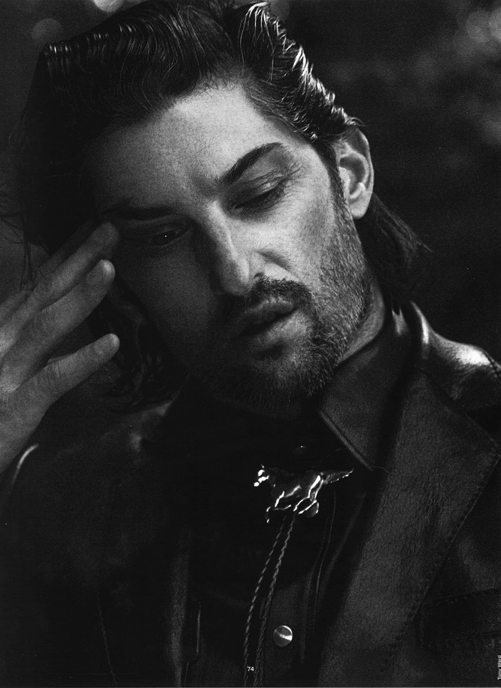Tony Ward Exudes a Dark Edge for Antidote Magazine – The Fashionisto