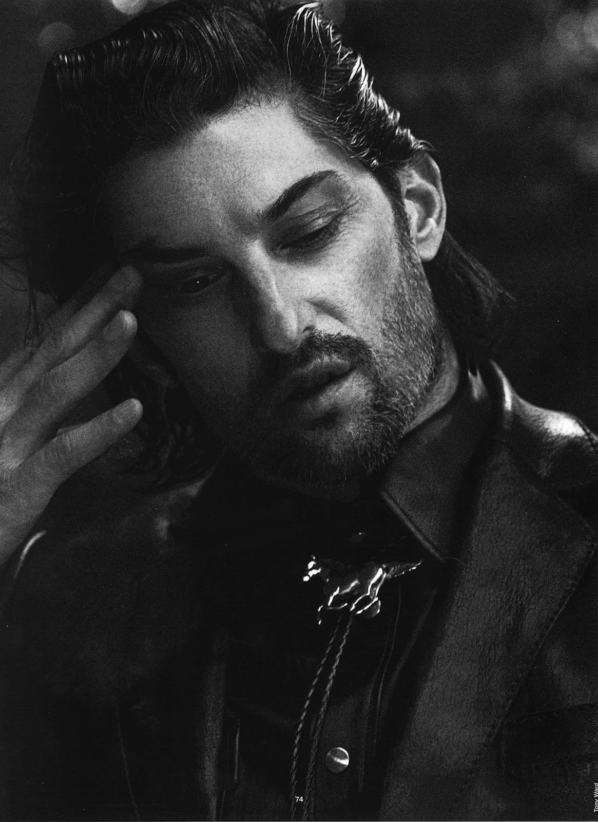 Tony Ward Exudes a Dark Edge for Antidote Magazine – The Fashionisto