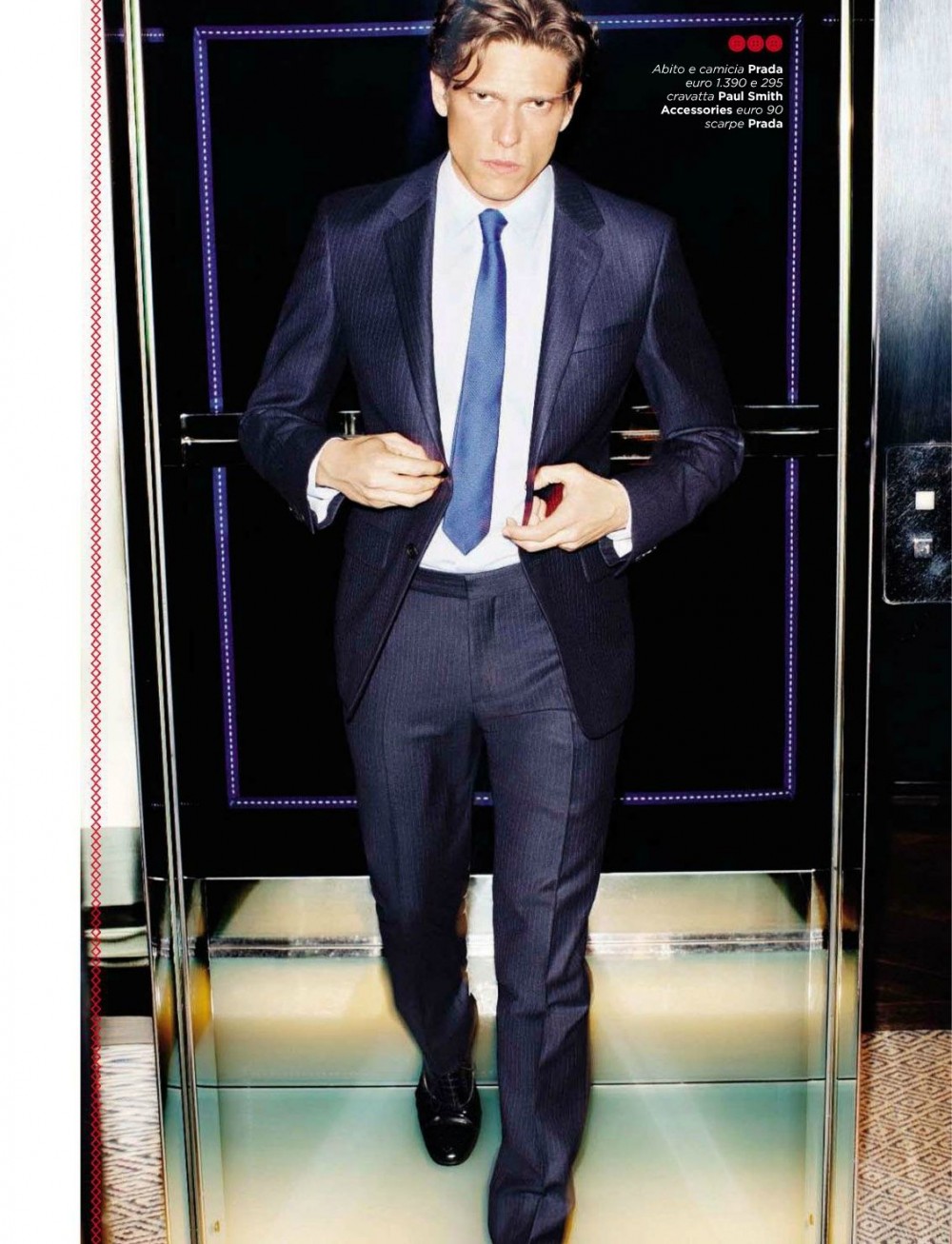 Matteo Martari Sports Tailored Suits for GQ Italia – The Fashionisto