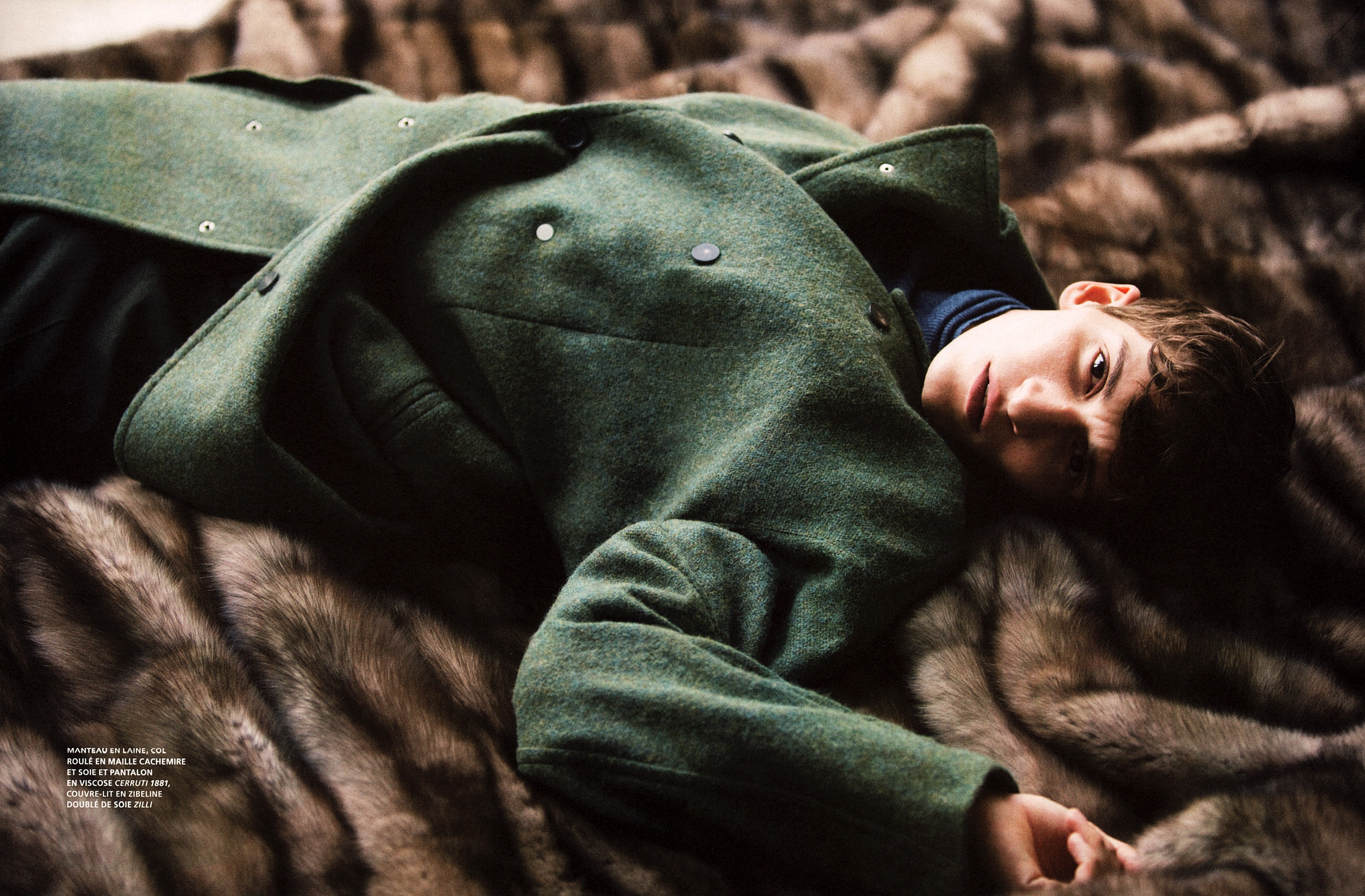 Matvey Lykov Dons Sophisticated Styles for L'Officiel Hommes – The ...
