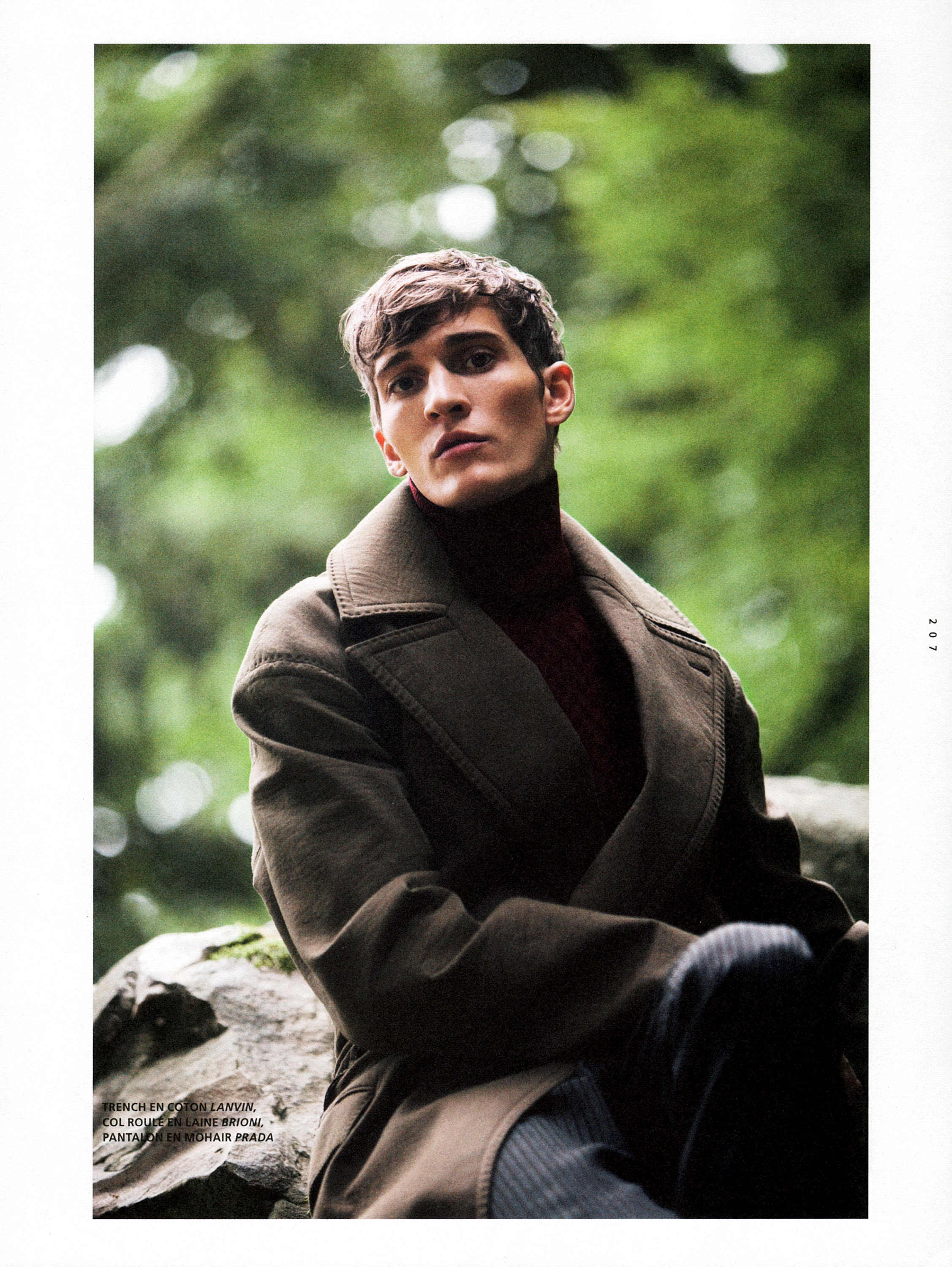 Matvey Lykov Dons Sophisticated Styles for L'Officiel Hommes – The ...