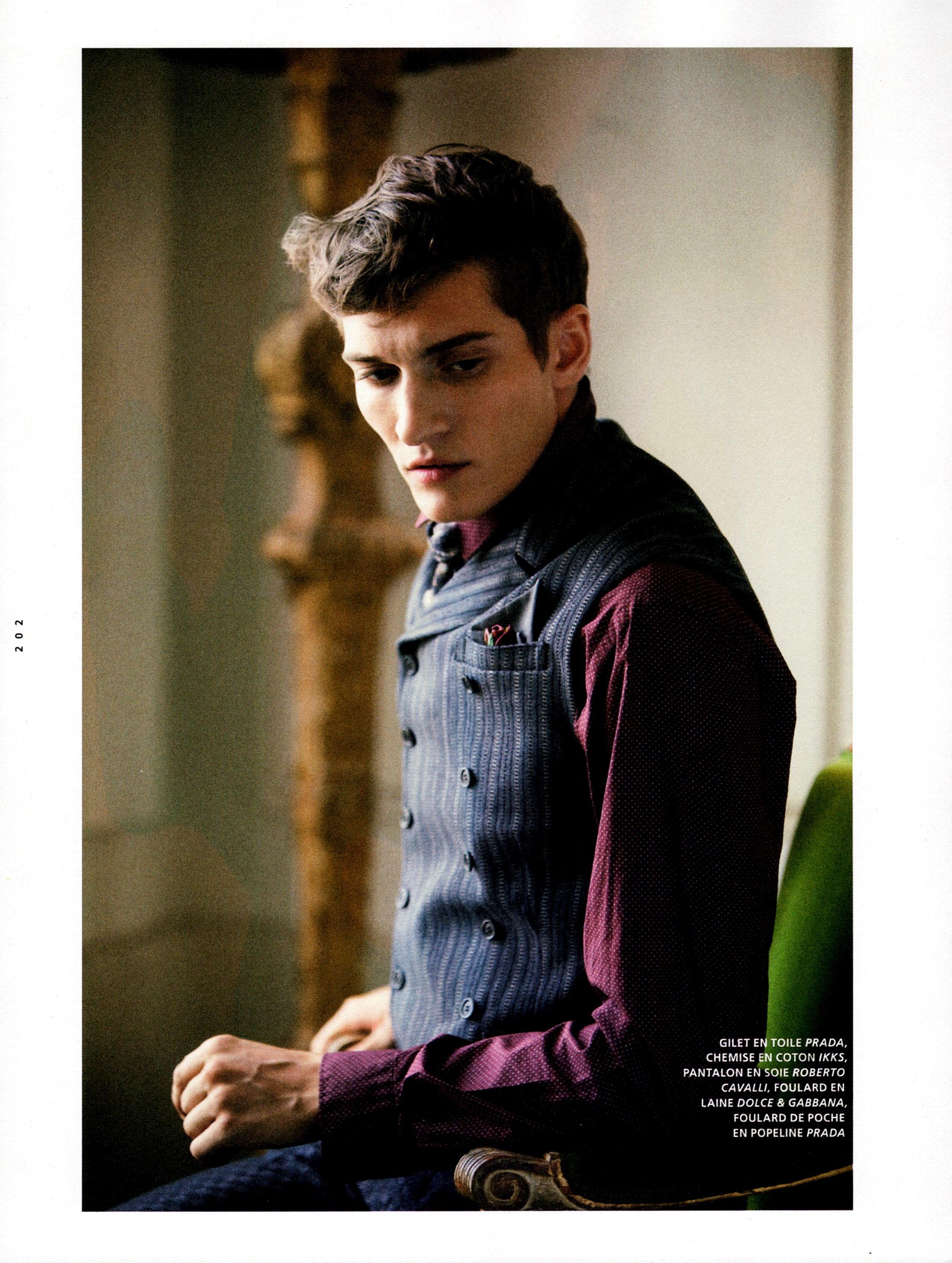 Matvey Lykov Dons Sophisticated Styles for L'Officiel Hommes – The ...