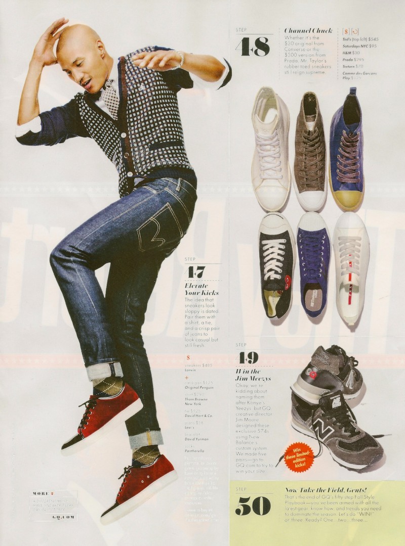 Paolo Roldan Has a Sneaker Obsession for GQ US - The Fashionisto