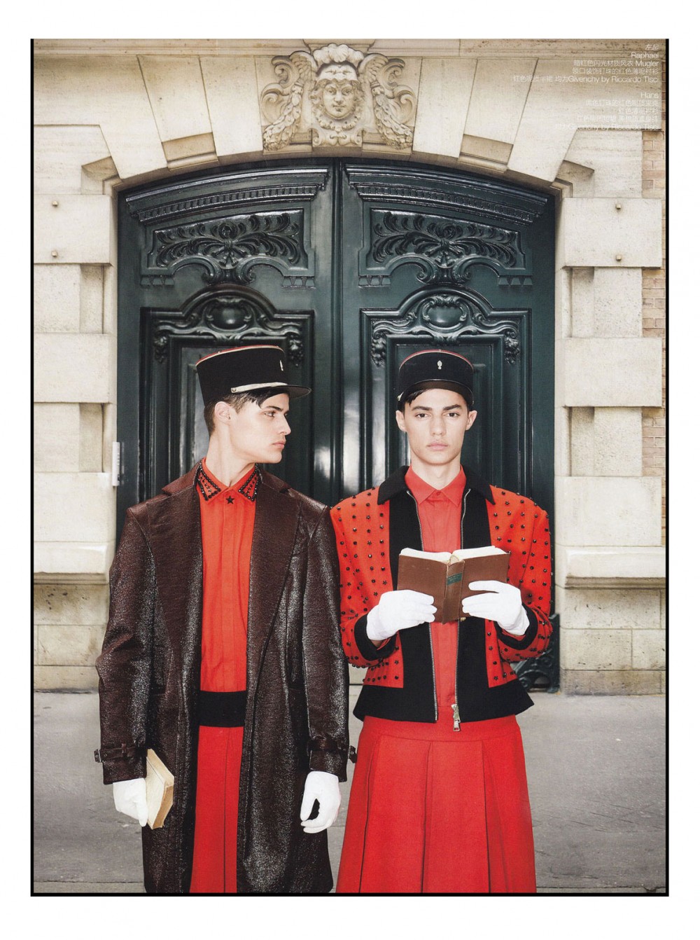 Hans & Raphael Hatt are Porters for GQ Style China – The Fashionisto
