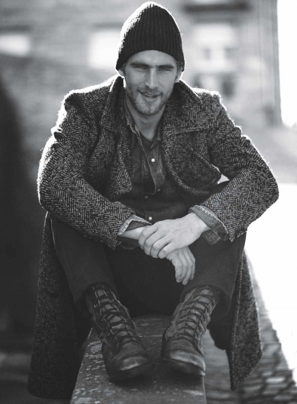 Will Chalker is on the Waterfront for the December Issue of Details ...