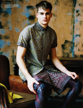 Thorben Gartner Plays with Prints & Colors for Wonderland – The Fashionisto