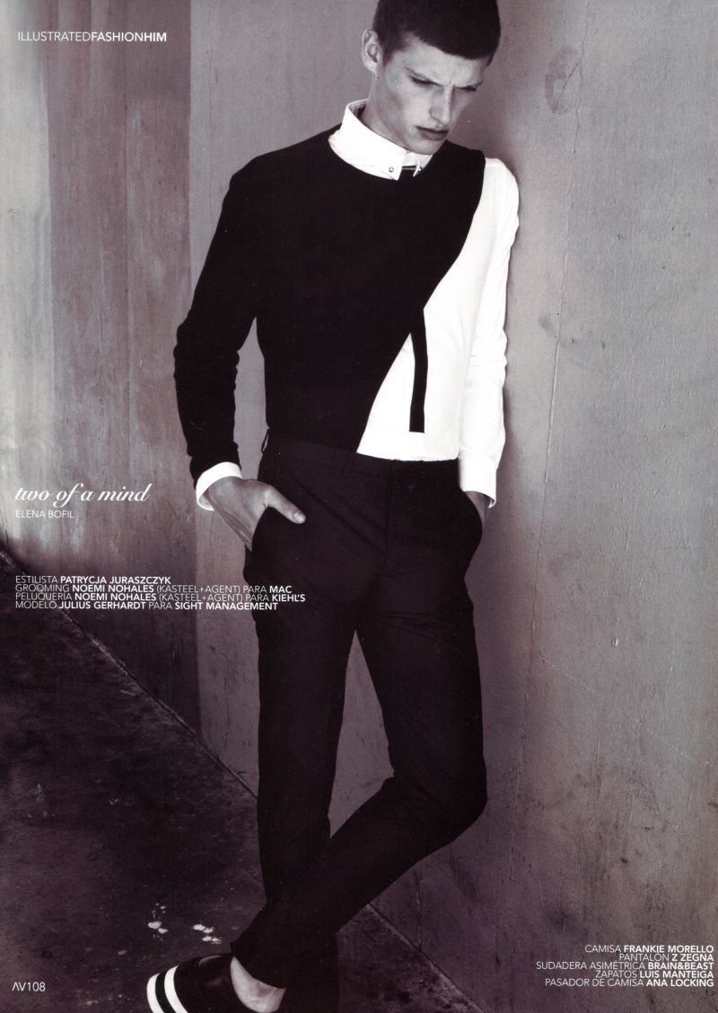 Julius Gerhardt for Avenue Magazine – The Fashionisto