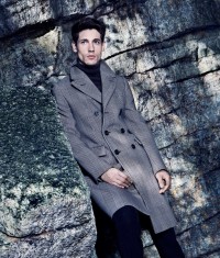 Nicolas Ripoll Models Winter Coats for Wall Street Journal – The ...