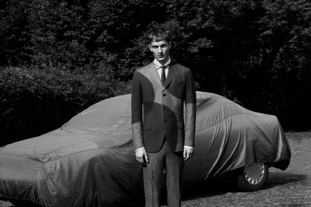 Peter Bruder Models Winter Fashions for Qvest – The Fashionisto