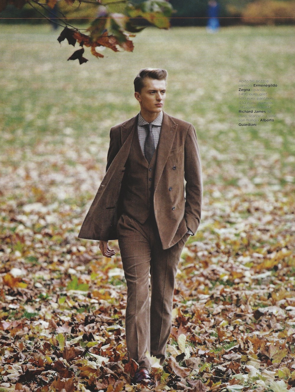 Max Rendell Models Winter Styles for Italian GQ – The Fashionisto