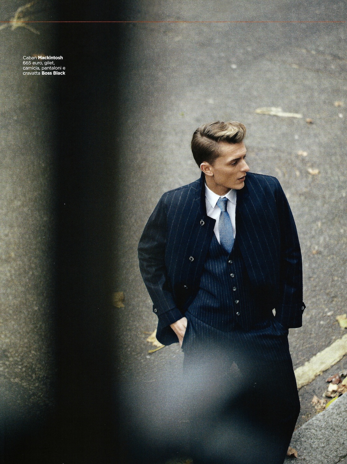 Max Rendell Models Winter Styles for Italian GQ – The Fashionisto