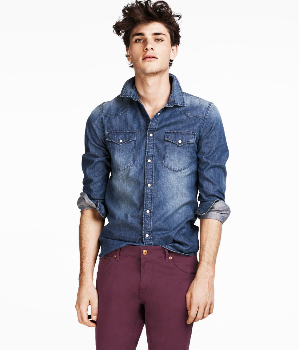 Oscar Spendrup Models H&M’s Spring 2013 Basic Styles – The Fashionisto