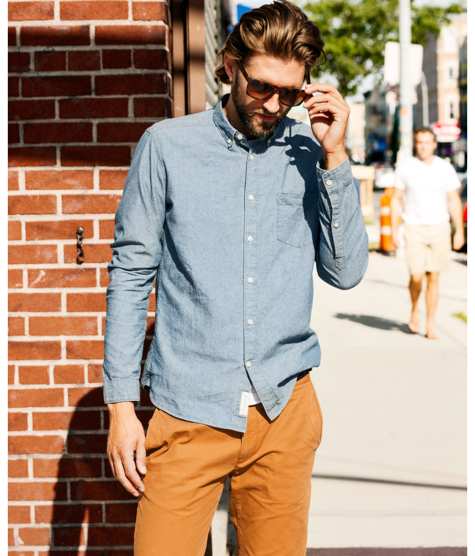 RJ Rogenski Models H&M’s Spring 2013 Styles – The Fashionisto