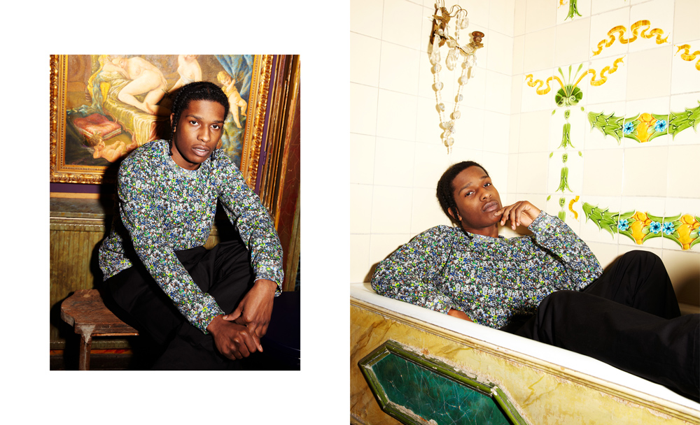 Rapper A$AP Rocky for Oki-ni Styled By… – The Fashionisto