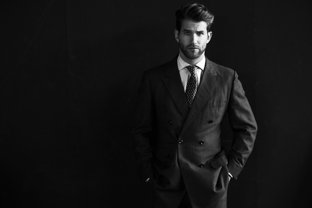 Michael Brus Captures André Hamann in Dapper Styles – The Fashionisto