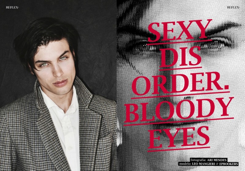 Leonel Mangieri Seduces the Camera for REFLEX Magazine – The Fashionisto