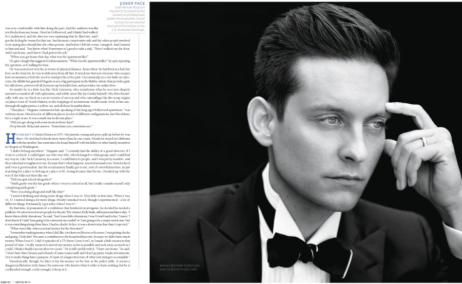 Tobey Maguire Graces the Cover of M Magazine – The Fashionisto