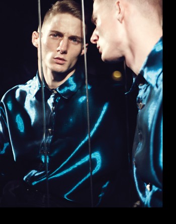 Michael & Elliott Star in a Dark Story for Wonderland – The Fashionisto