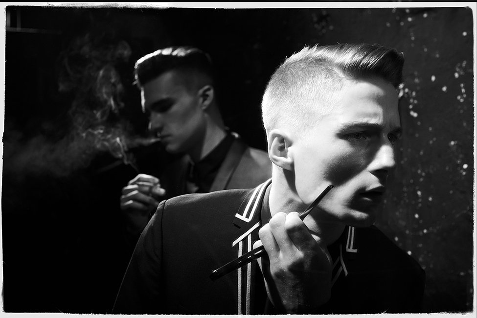Michael & Elliott Star in a Dark Story for Wonderland – The Fashionisto