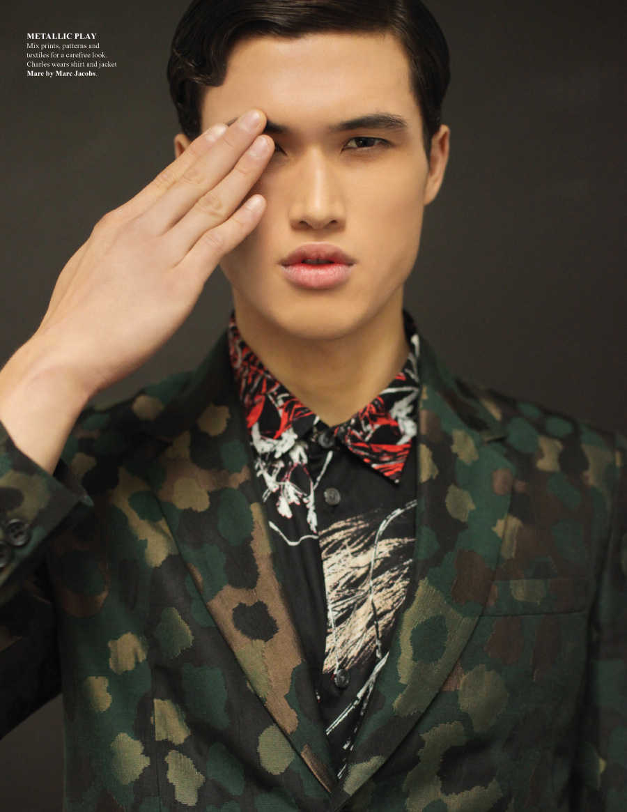 Michael Elmquist & Charles Melton by Nikolai De Vera for Fashionisto #6 ...