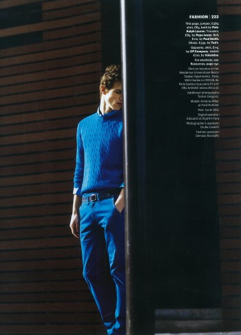 Antoine Miller for Wallpaper’s April Edition – The Fashionisto