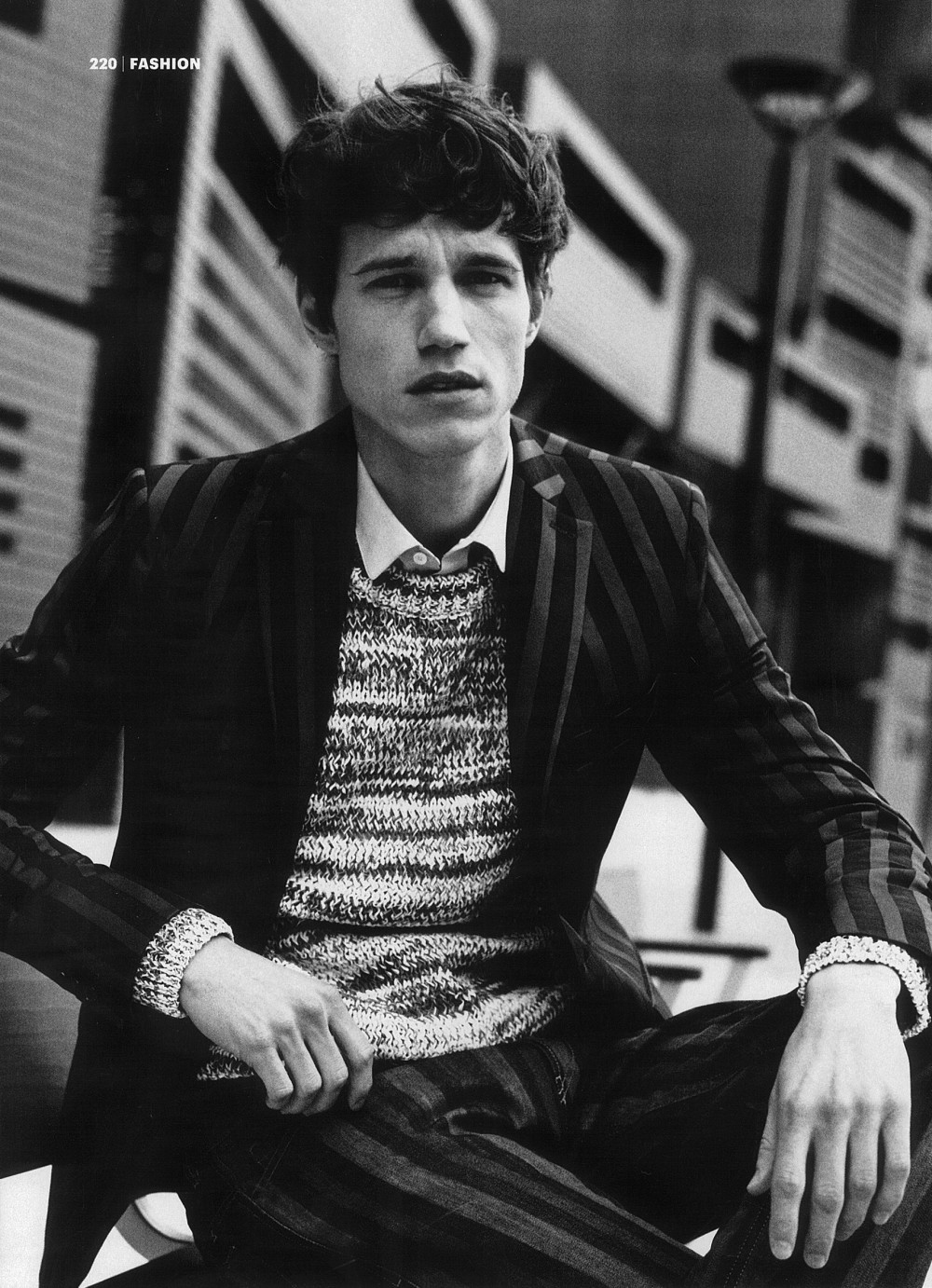 Antoine Miller for Wallpaper’s April Edition – The Fashionisto