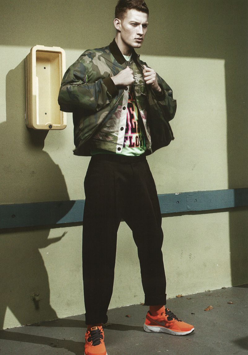 Bastian Thiery Tackles Sporty Fashions for Numéro Homme – The Fashionisto