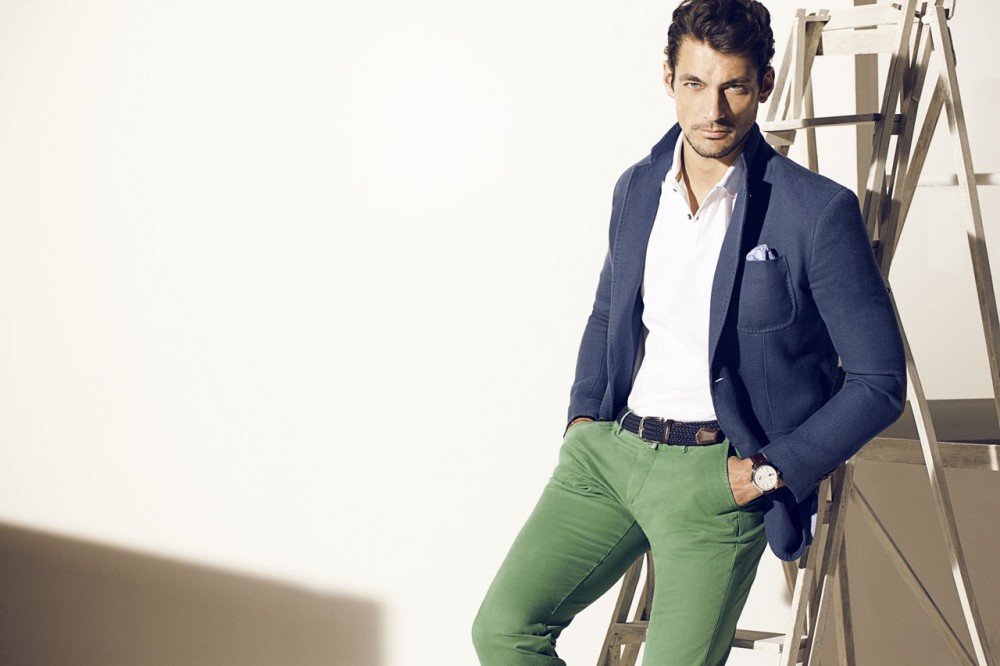 David Gandy Exudes Modern Refinement for Massimo Dutti's March 2013 ...