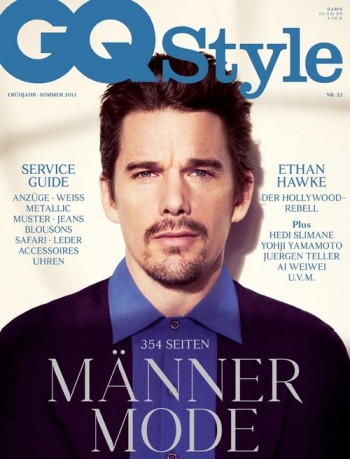 Ethan Hawke Covers the Spring/Summer 2013 Issue of GQ Style Germany ...