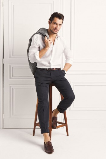 David Gandy is a Vision of Elegance for Massimo Dutti’s NYC Lookbook ...
