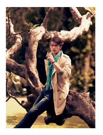 Timothée Bertoni Relaxes for Summer for August Man Singapore – The ...