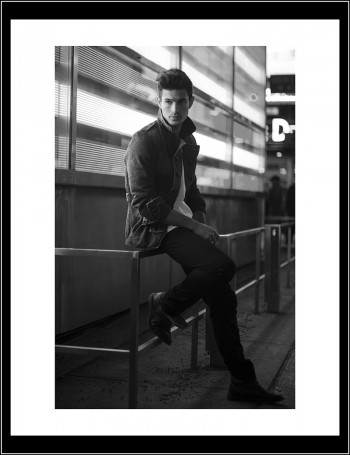 Anibal Melo Shoots Anthony Gastelier in Times Square – The Fashionisto